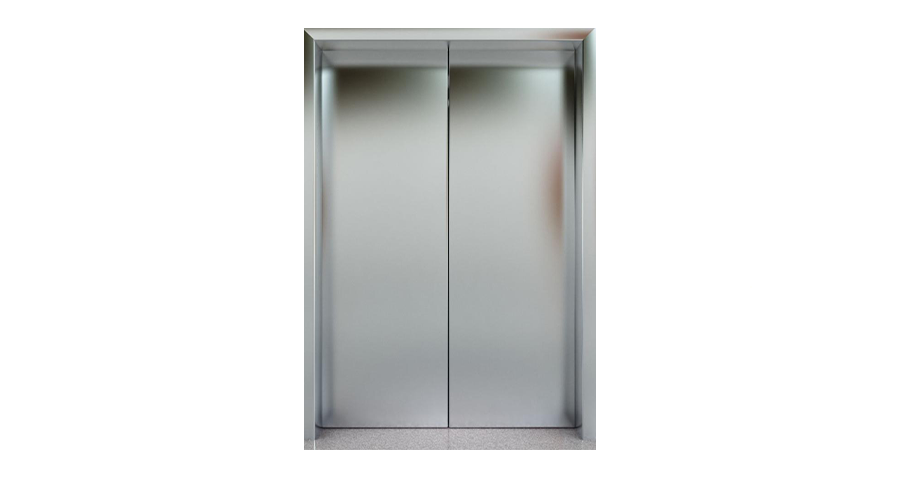 Automatic telescopic elevator doors